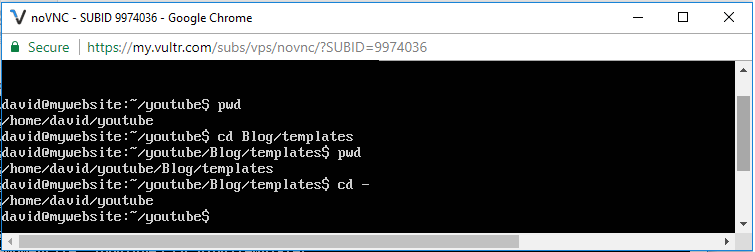 How To Change To The Previous Working Directory In Linux