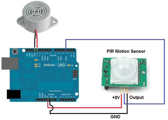How to Build a Motion Detector Alarm Circuit