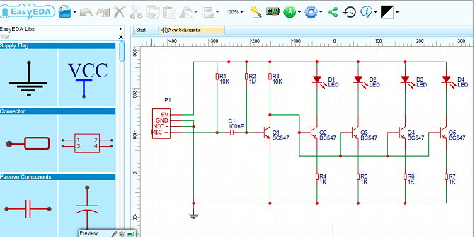 Easyeda Schematic Diagram Circuit Diagram