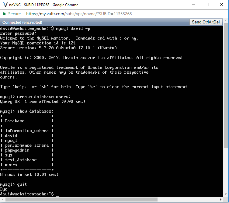 How To Open MySQL In A Linux Command Terminal