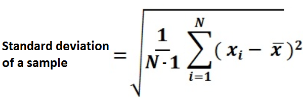 Standard Deviation Calculator