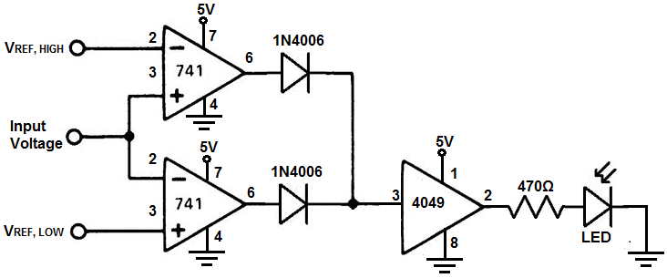 Comparator Schematic Design Wiring Flow Line
